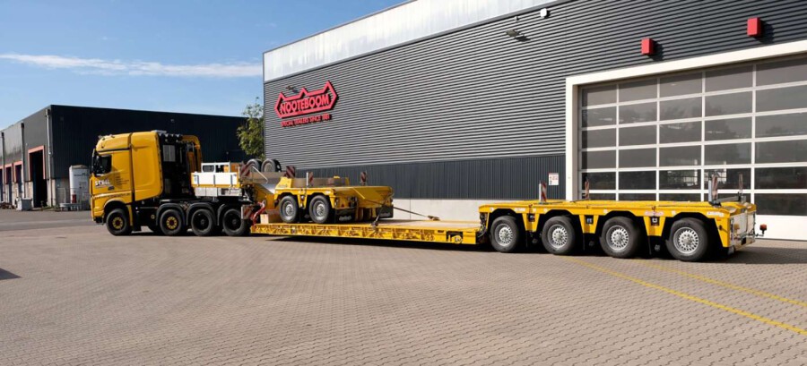 WSI 01-4184 MERCEDES-BENZ AROCS MP4 SLT BIG SPACE 8X4 EURO LOW LOA...