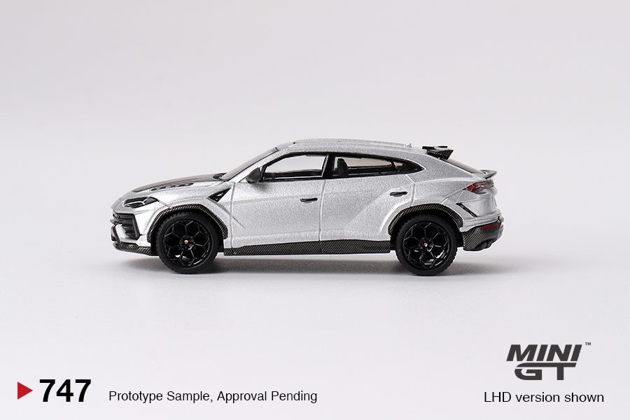 Mgt00747 L Lamborghini Urus Performante Grey 2024 1 64 Mini Gt