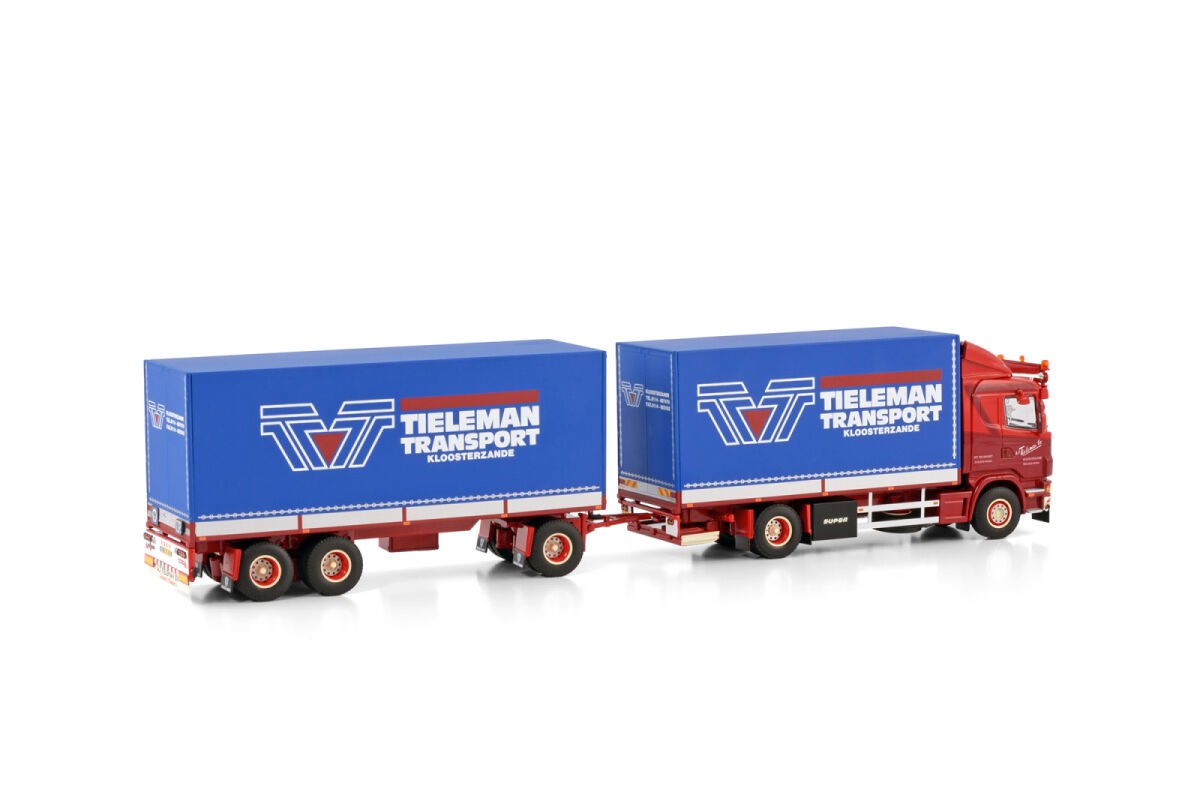 WSI 01-4098 SCANIA 4 SERIE LOW LINE 4X2 RIGED TRUCK BOX COMBI - 5 ...
