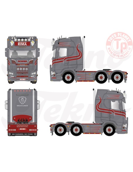 TEKNO 85390 Scania Next Gen S-serie 6x2 Highline Rima TEKNO