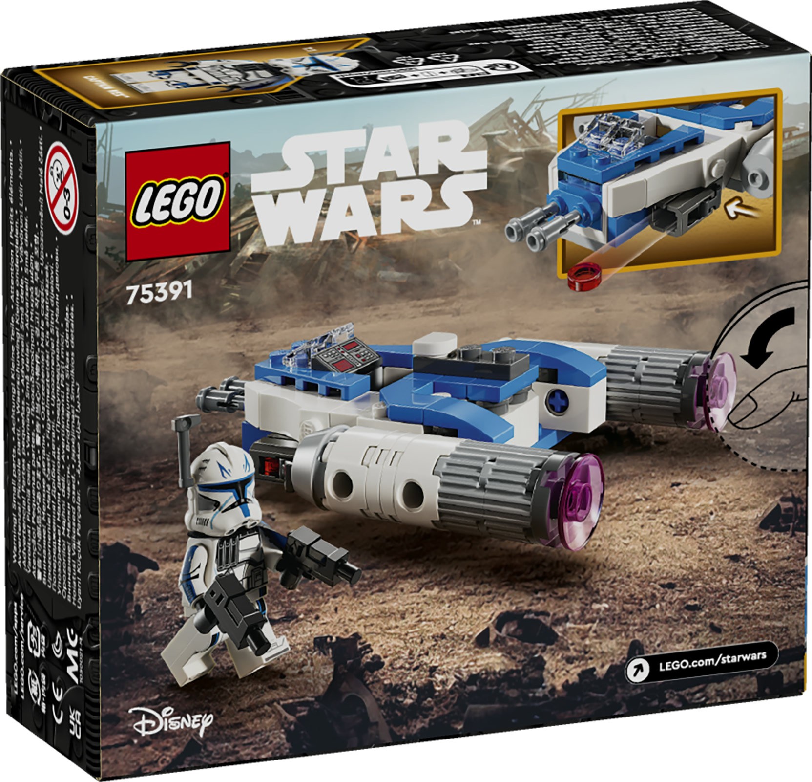 LEGO STAR WARS 75391 Microfighter Y-Wing di Captain Rex 12,99 € LEGO