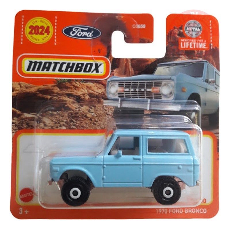 MATCHBOX HVN34 1970 FORD BRONCO 1/64 2,50 € MATCHBOX