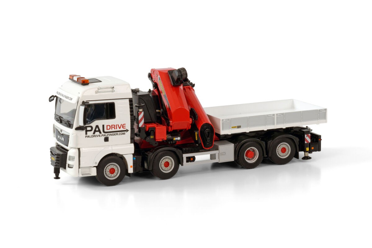 WSI 04-2138 MAN TGX XLX EURO 6C 8X4 SWAP BODY WITH PALFINGER PK 16...