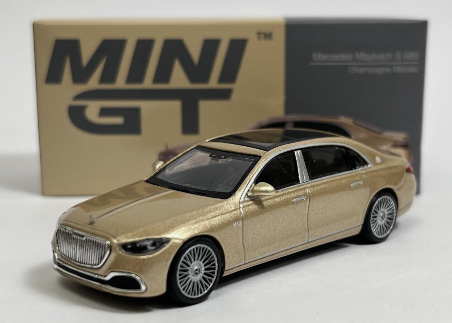 MGT00604-L MERCEDES-MAYBACH S 680-CHAMPAGNE METALLIC 1/64 12,00 € M...