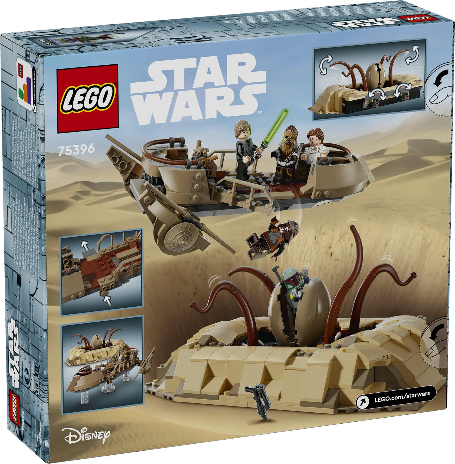 LEGO STAR WARS 75396 Skiff del deserto e Fossa del Sarlacc 79,99
