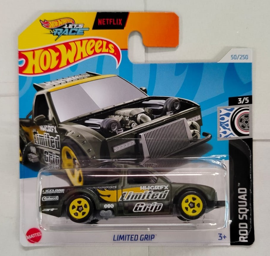 HOT WHEELS HTD50 LIMITED GRIP 1/64 HOT WHEELS