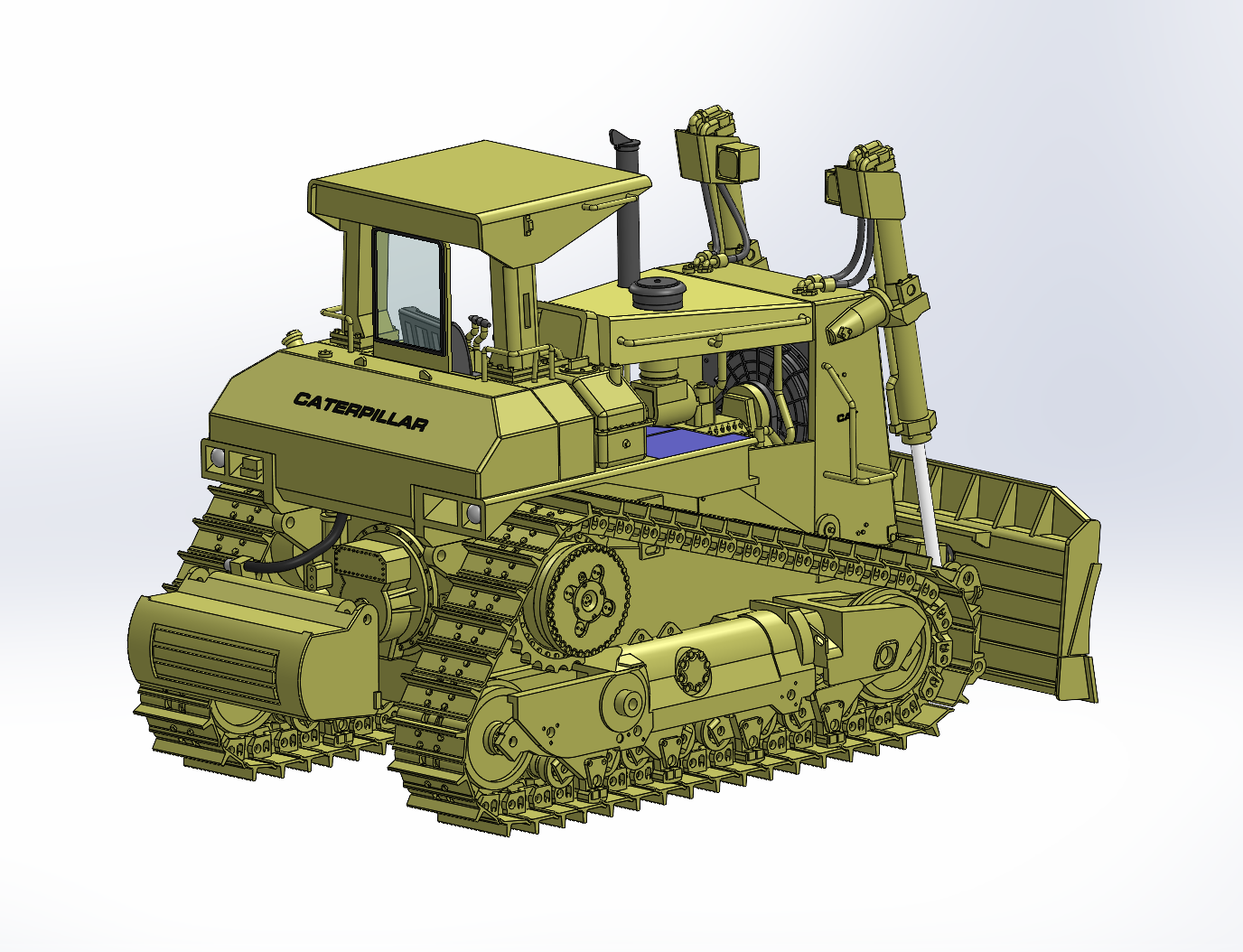 D10C Cat D10N Dozer with C-Blade and Rear Push Block 0,00 € CCM MODELS
