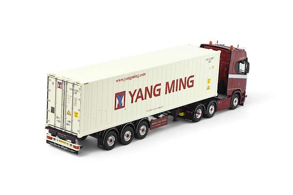 TEKNO 85341 Scania 530S-V8 Highline 6x2 met 40ft. reefer container...