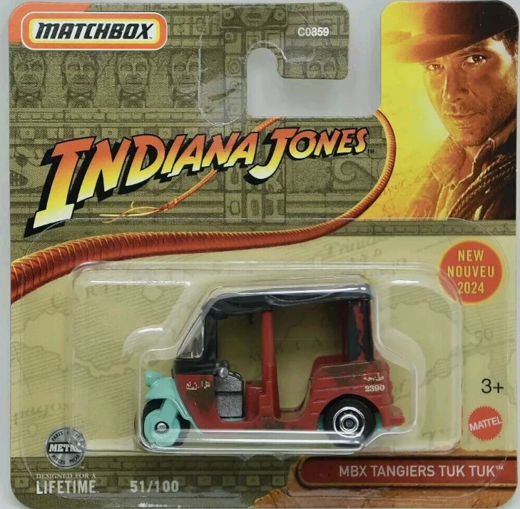 MATCHBOX HVN31 MBX TAN GIERS TUK TUK 1/64 MATCHBOX