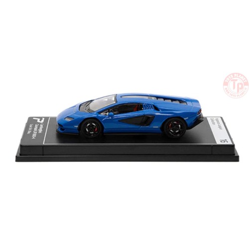 KTH16 LAMBORGHINI COUNTACH LPI 800-4-BLUE 1/64 POSTERCARS