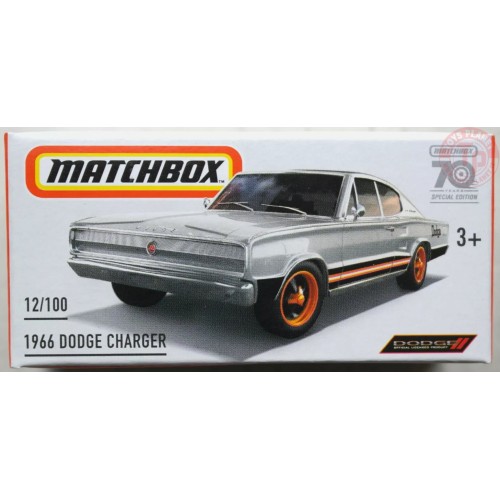 MATCHBOX HLD82 1966 DODGE CHARGER 1/64 2,50 € MATCHBOX
