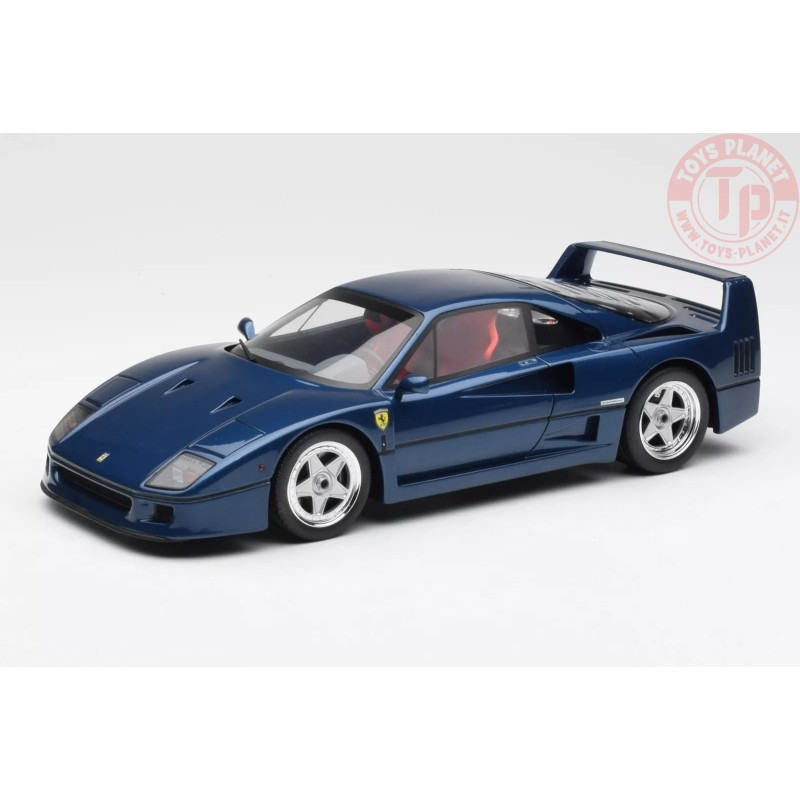 FERRARI F40 BLUE 1:18