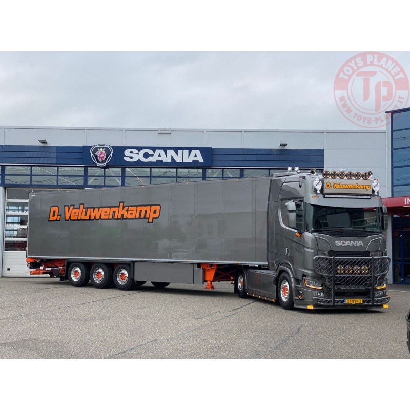 WSI 01-4309 SCANIA S HIGHLINE CS20H 4X2 REEFER TRAILER - 3 AXLE D....