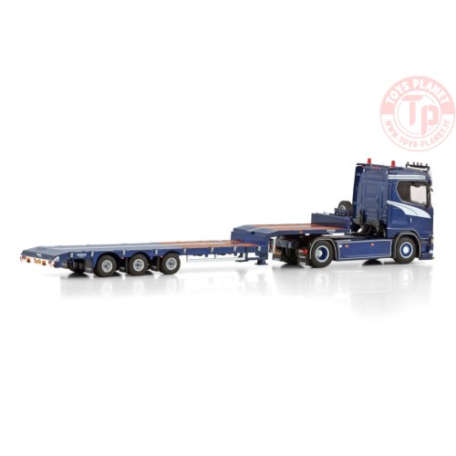 WSI 01-4416 SCANIA S NORMAL CS20N 4X2 SEMI LOW LOADER - 3 AXLE R.J...