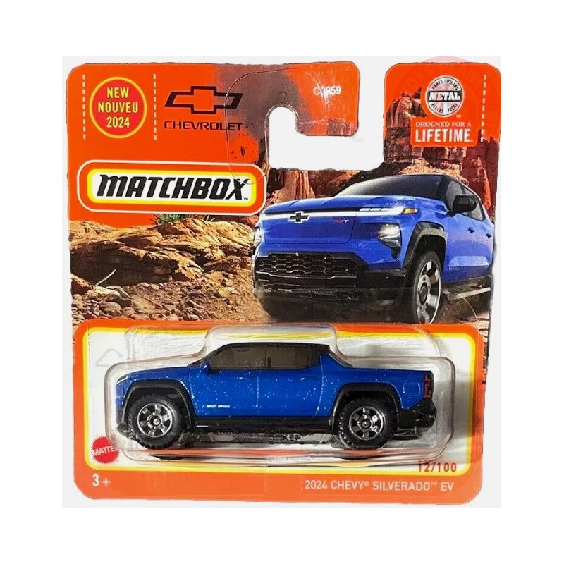 MATCHBOX HLC57 2024 CHEVY SILVERADO EV 1/64 2,50 € MATCHBOX