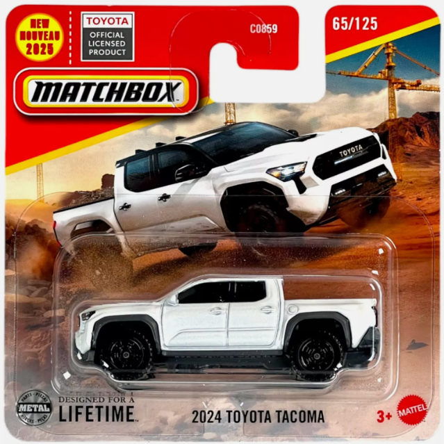 MATCHBOX JBR28 2024 TOYOTA TACOMA 1/64 MATCHBOX