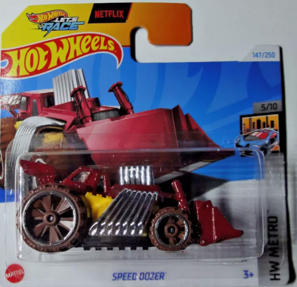 HOT WHEELS HTF03 SPEED DOZER 1/64 HOT WHEELS