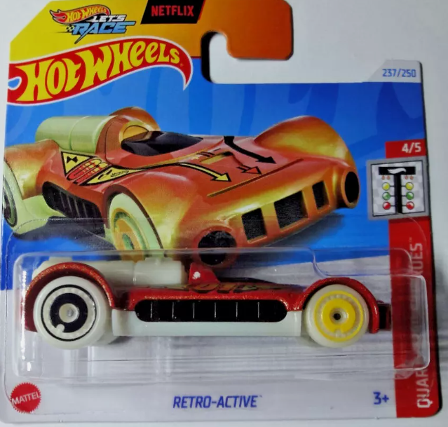HOT WHEELS HTB86 RETRO-ACTIVE 1/64 HOT WHEELS