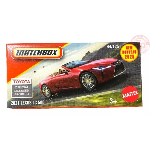 MATCHBOX JBT96 2021 LEXUS LC 500 1/64 MATCHBOX