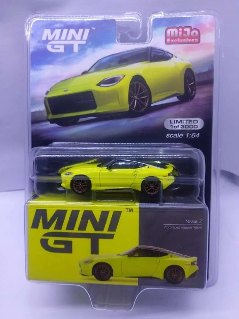 MGT00415MJ Nissan Z Proto Spec Ikazuchi yellow 1/64 19,90 € Mini Gt
