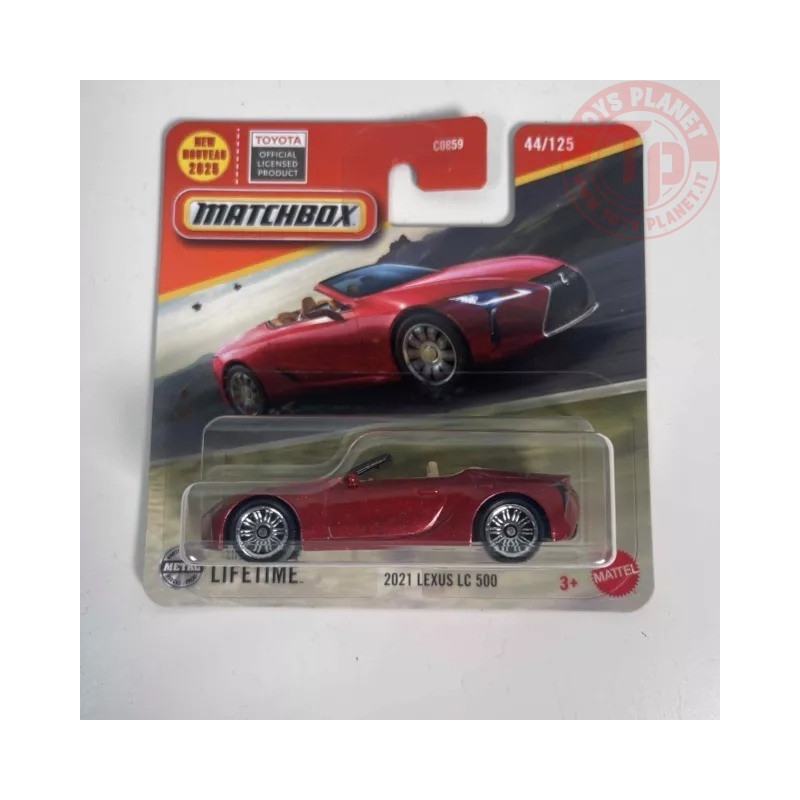 HOT WHEELS JBR13 2021 LEXUS LC 500 1/64 MATCHBOX