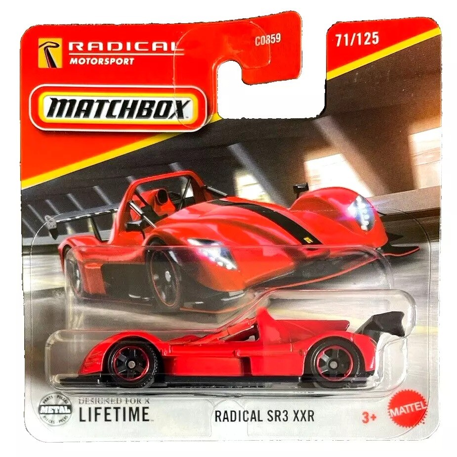 MATCHBOX JBR72 Radical SR3 XXR 1/64 MATCHBOX