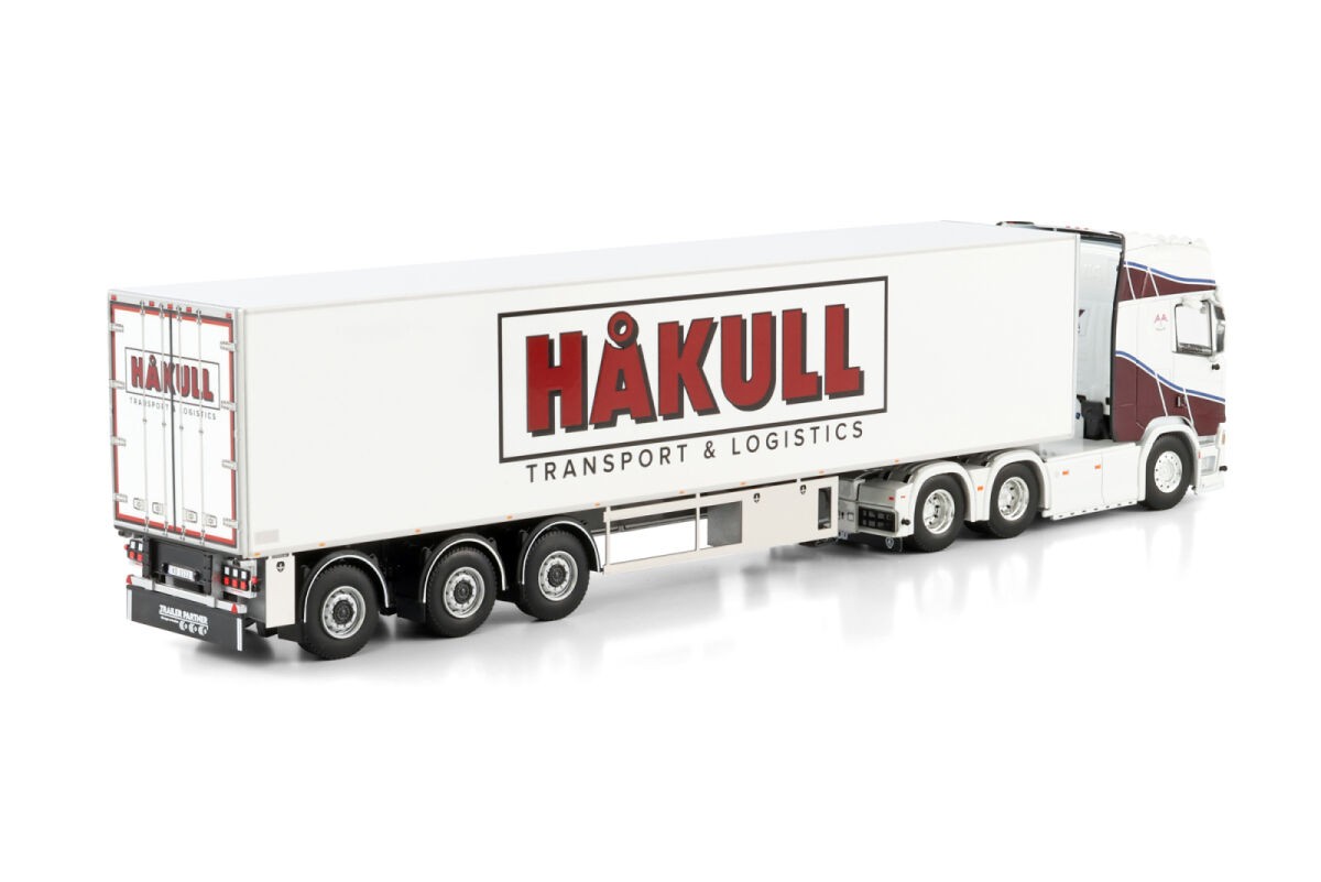 WSI 01-4579 SCANIA R HIGHLINE CR20H 6X2 TAG AXLE BOX TRAILER - 3 A...