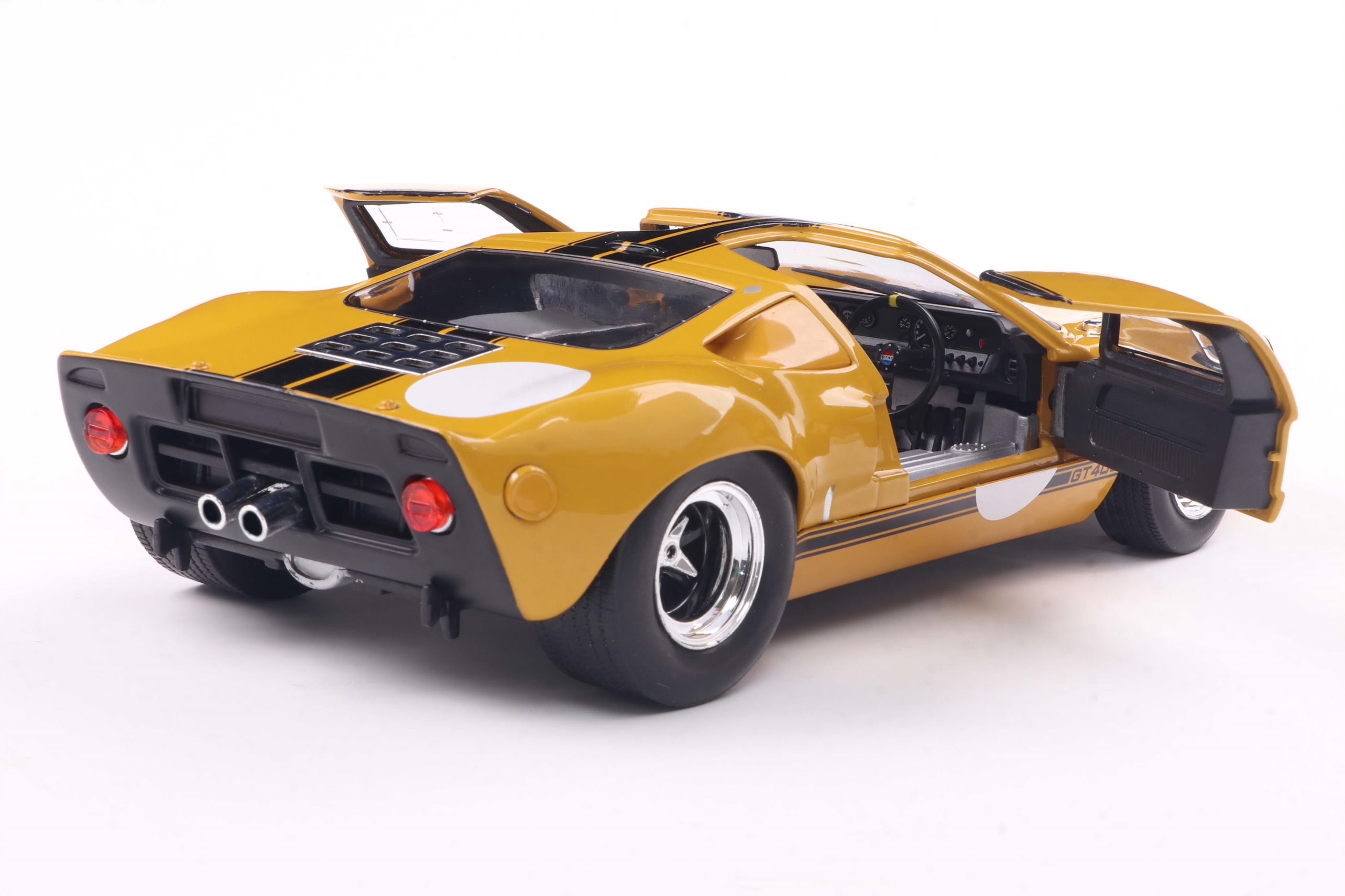 S1803011 FORD GT40 MK.1 1968 YELLOW 1:18 SOLIDO