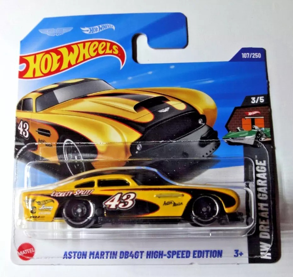 HOT WHEELS HYY52 Aston Martin DB4 GT High-Speed Edition 1/64 HOT ...