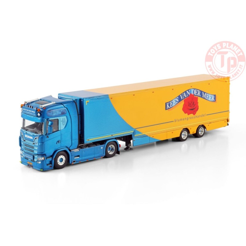WSI 01-4533 SCANIA S HIGHLINE CS20H 4X2 SEMI BOX TRAILER - 2 AXLE K...