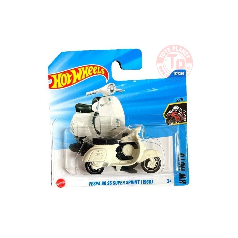 HOT WHEELS JBB07 1/64 1966 Vespa 90 SS Super Sprint HOT WHEELS