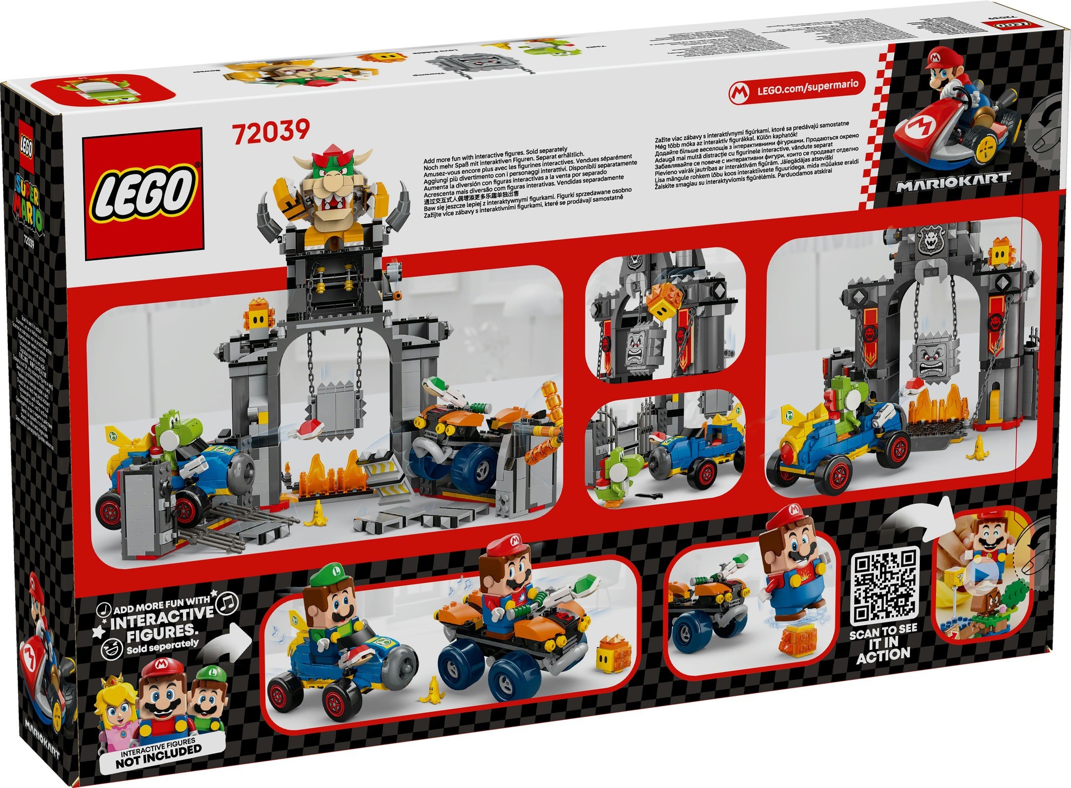 LEGO SUPER MARIO 72039 Mario Kart – Castello di Bowser 99,99 € LEGO