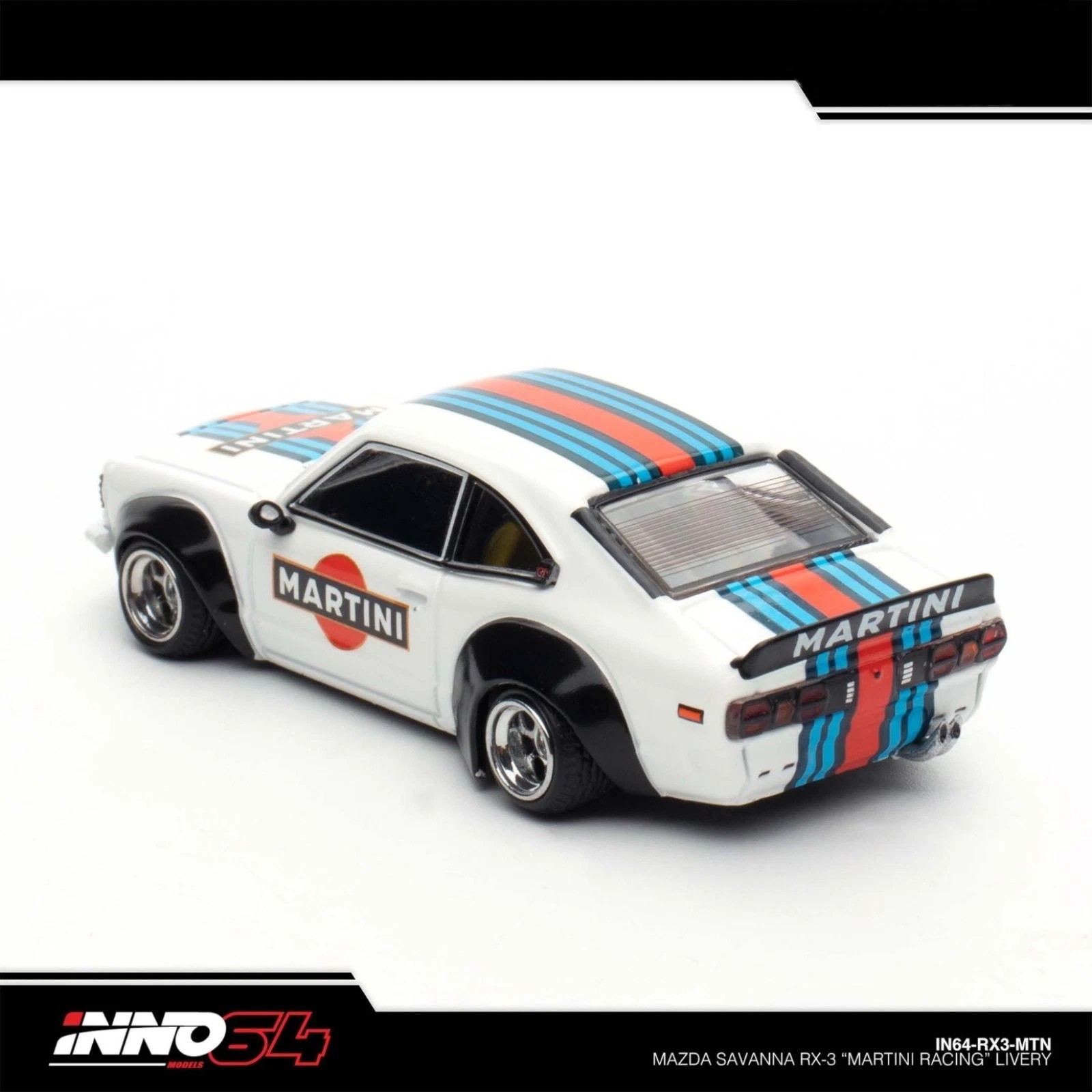 IN64-RX3-MTN 1/64 Mazda Savanna Rx3 Martini 26,90 € INNO MODELS