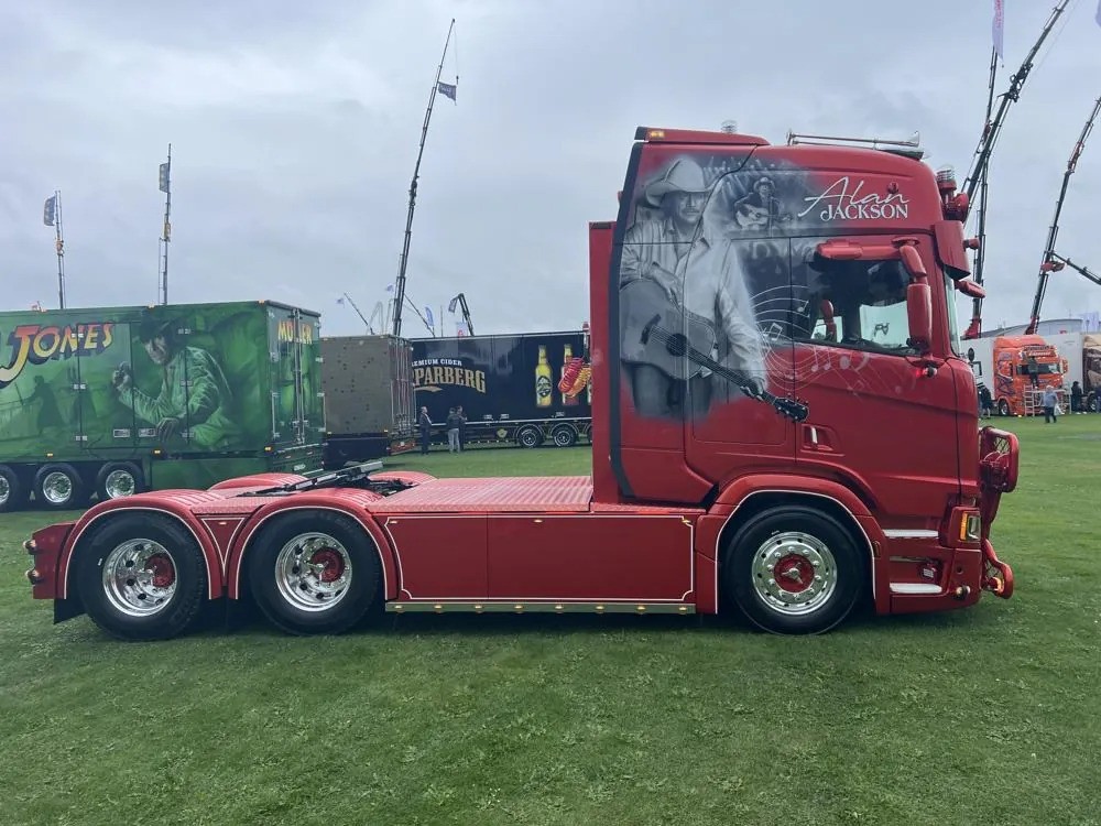 TEKNO 88841 1/50 Scania Next Gen R-Serie Highline Väst Transport 13...