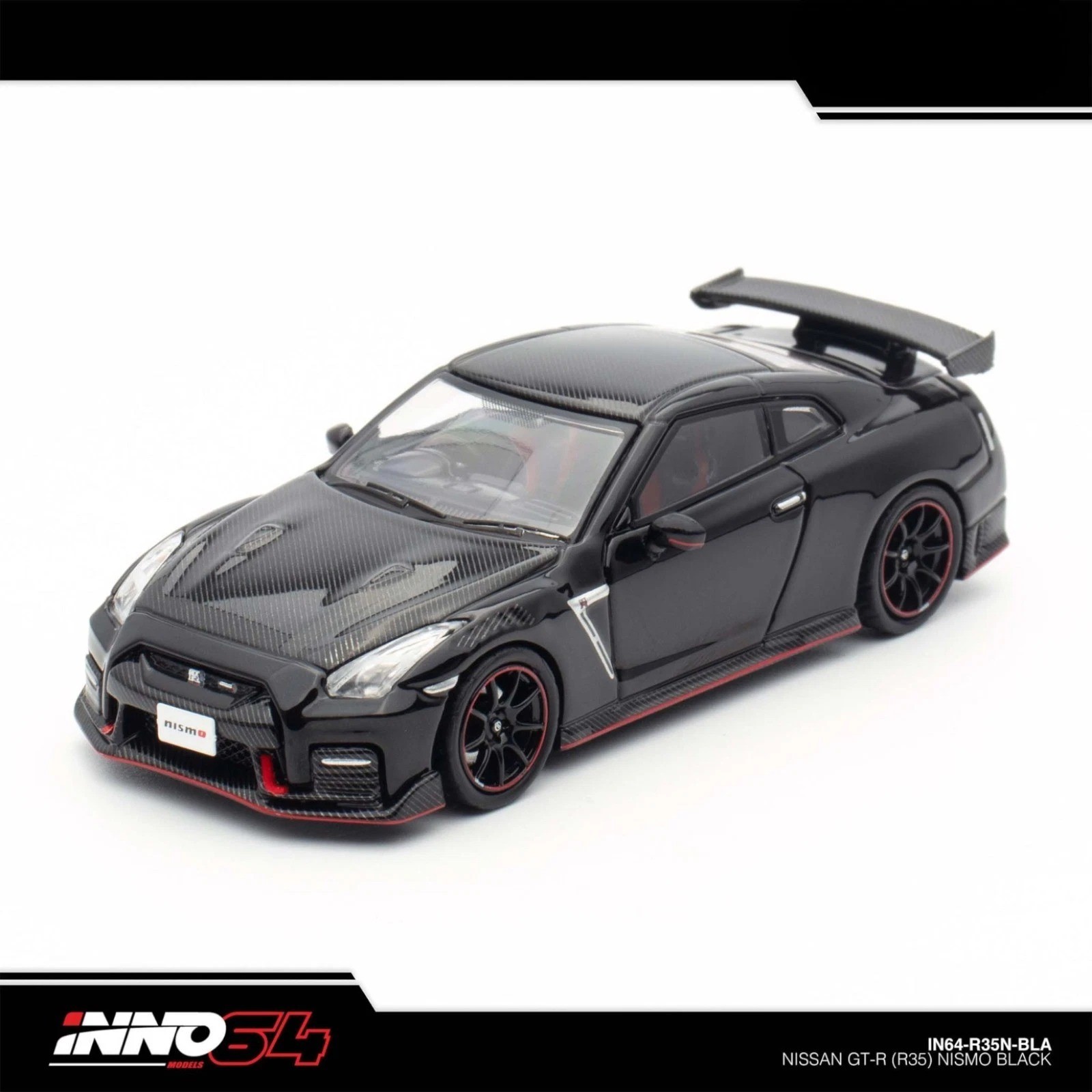 IN64-R35N-BLA 1/64 NISSAN GT-R (R35) NISMO Nero 22,90 € INNO MODELS