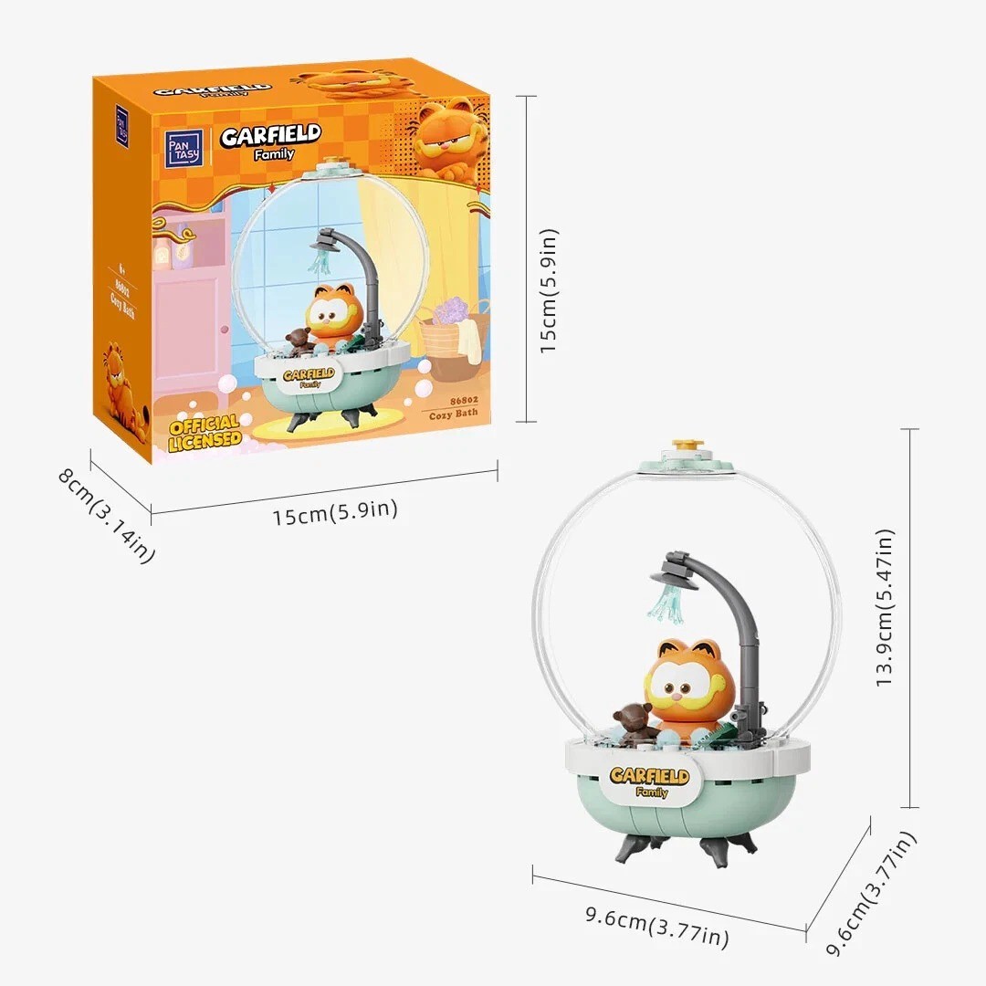 PAN86802 Garfield Crystal Ball Garfield Cozy Bath 12,90 € PANTASY
