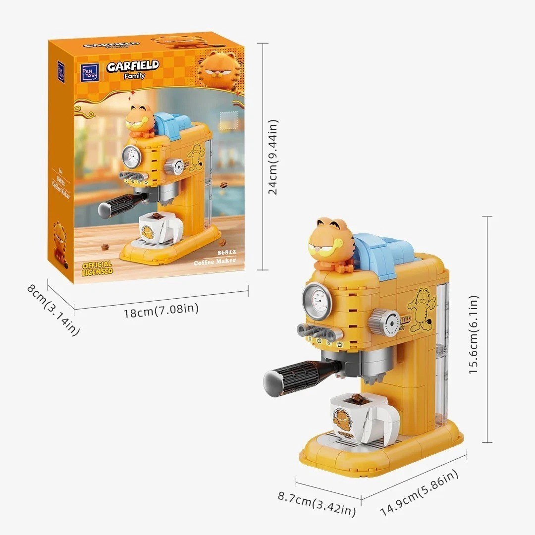 PAN86812 Garfield Fantastic Machines Series: Garfield Coffee Maker ...