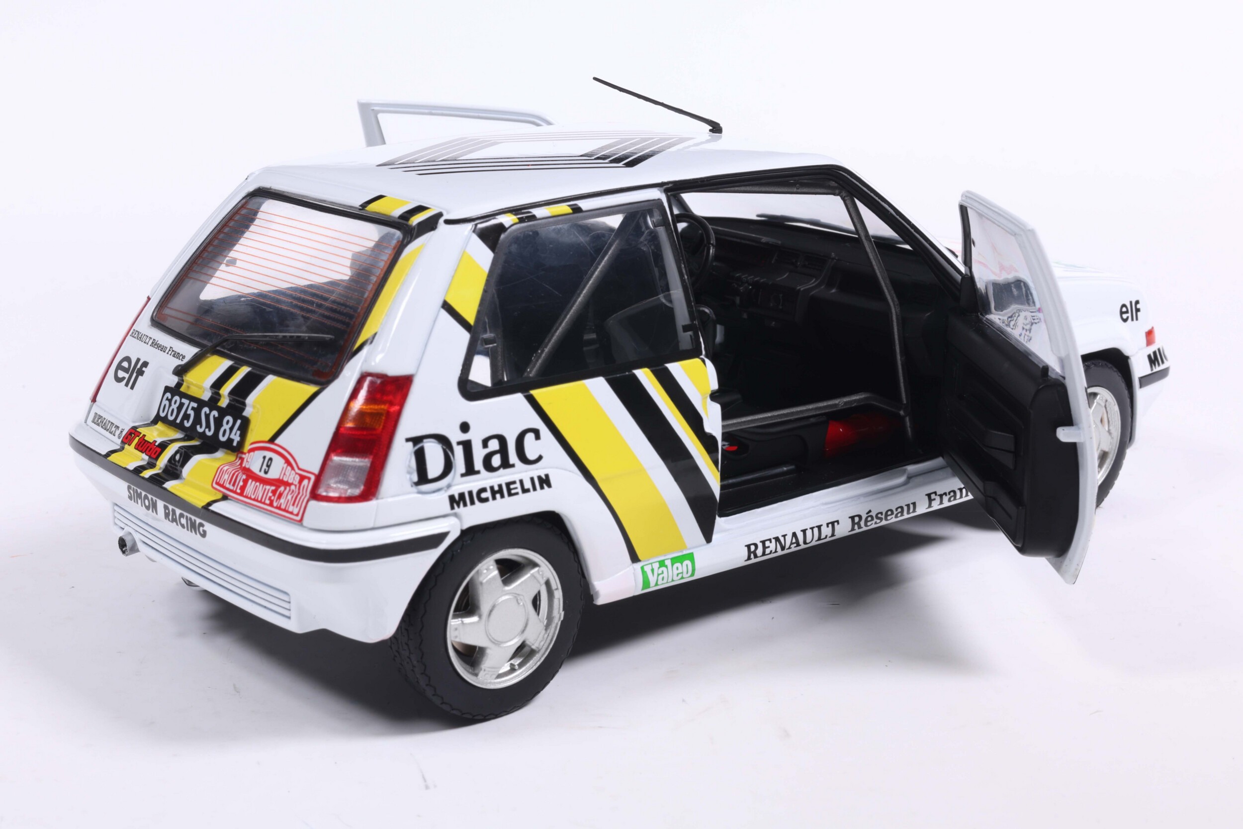 S1810006 1/18 RENAULT 5 GT TURBO MK2 N.19 MONTE CARLO 1989 A.OREIL...