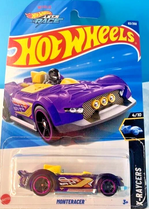 HOT WHEELS 1/64 MONTERACER HOT WHEELS
