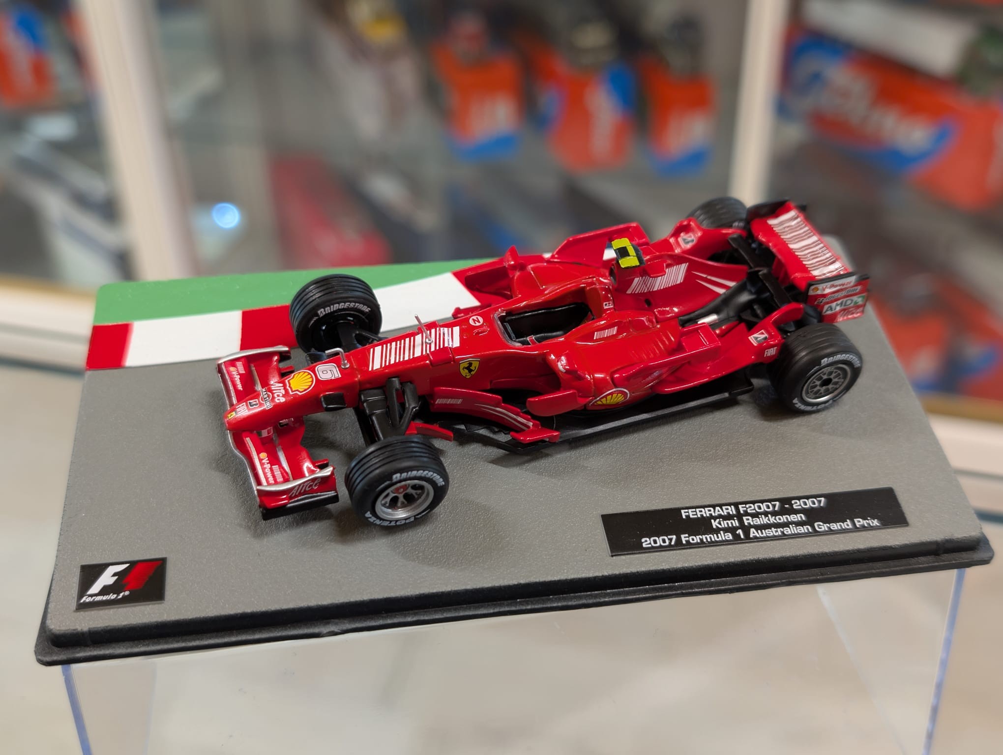 E106 1/43 F1 FERRARI F2007 2007 Kimi Raikkonen Australian Gran Pri...