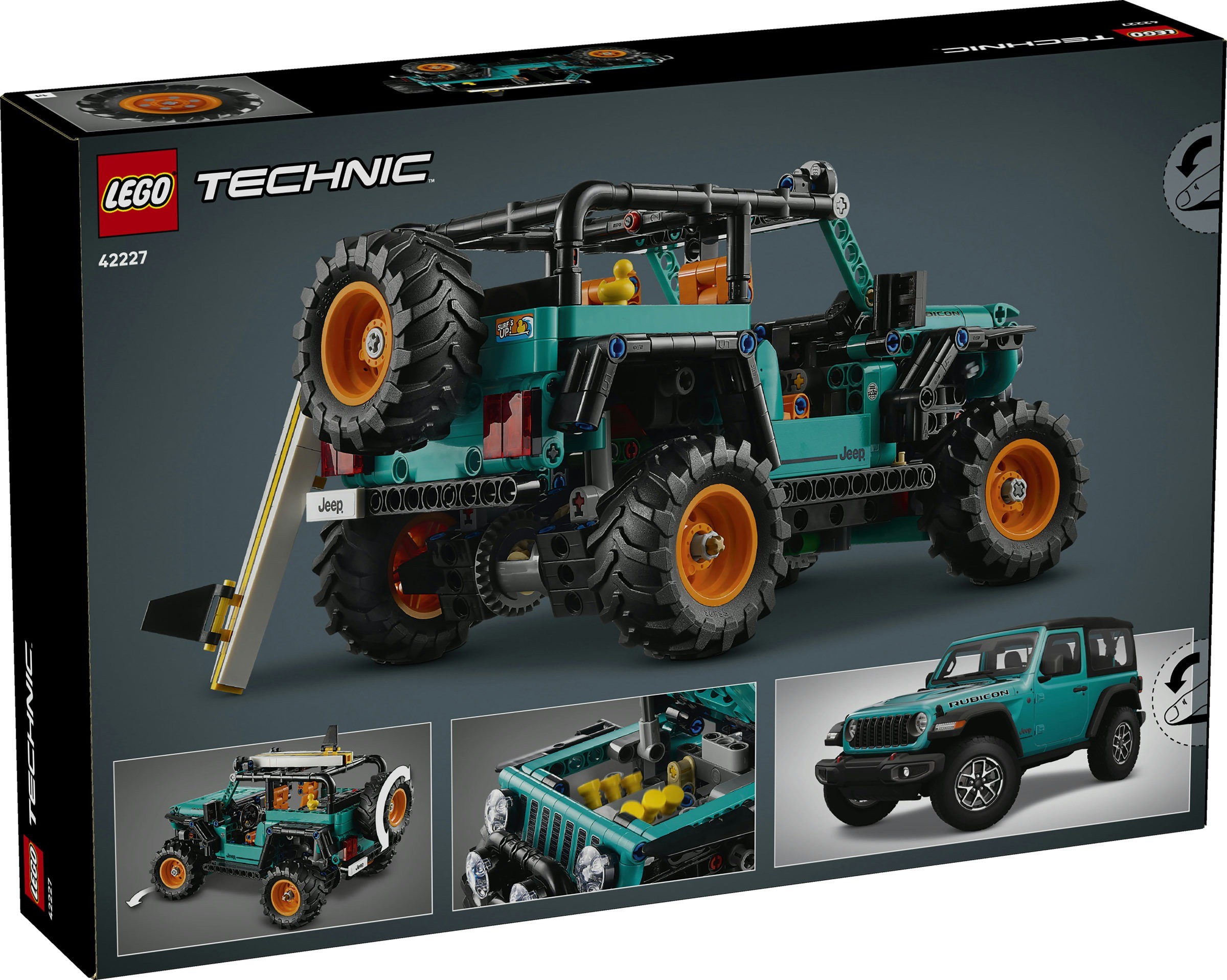 LEGO TECHNIC 42227 SUV Jeep Wrangler Rubicon LEGO